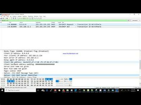 DHCP From Wireshark YouTube