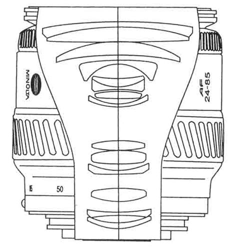 Minolta AF 24-85mm F3.5-4.5 RS A-mount lens info
