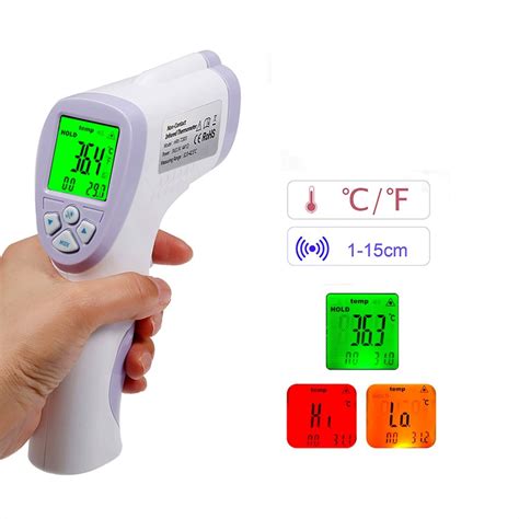 Ear Forehead Thermometer Mini Digital Infrared Bab Vicedeal