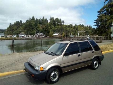 1987 Honda Civic Wagon Grey Real Time 4wd For Sale