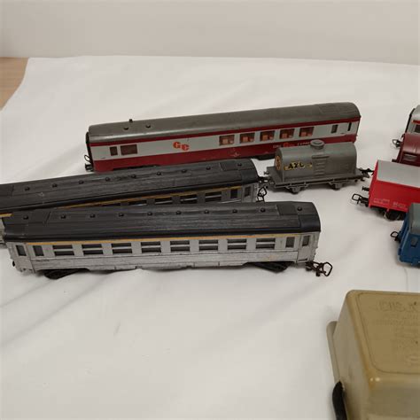 Lot De Wagons Rails Transfo Jouef Lima Fobby Label Emmaüs