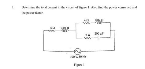 Solved Determine The Total Current In The Circuit Of Chegg