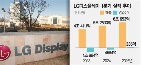 Lg디스플레이 적자 터널 뚫었다···oled에 집중 투자