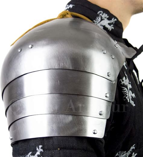 Medieval Armor Shoulder Shoulder Plates And Neck Plates Pauldrons