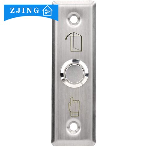 Stainless Steel Push To Exit Lock Release Button Door Access Control System Switch Door Release