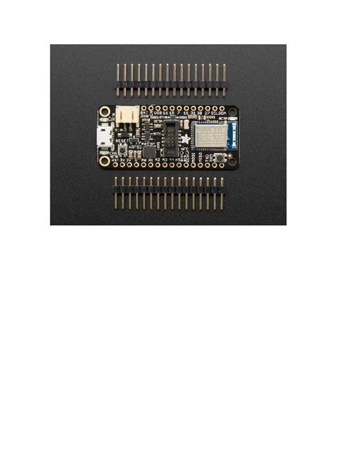 Nrf52 Pro Feather With Mynewt Guide Datasheet By Adafruit Industries Llc Digi Key Electronics