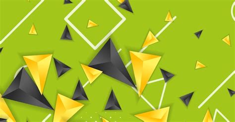 Premium Vector Abstract Composition Background Of Triangle