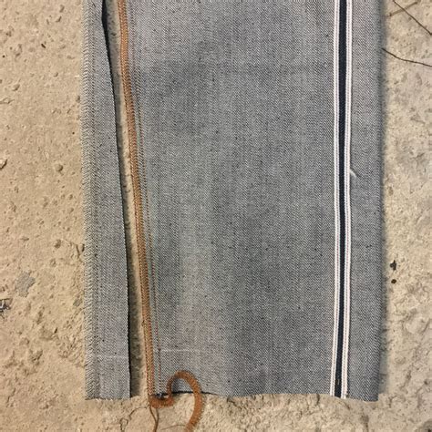 Tapering Selvedge Jeans From The Inseam Explained Williamsburg Garment Co