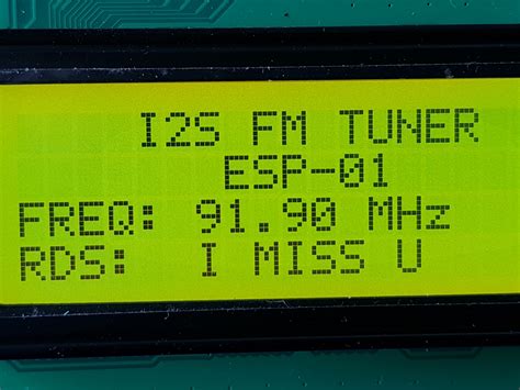 gallery i2s output fm tuner with rds