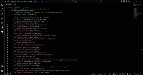 Guthi Vignesh Babu On Linkedin Ai Bot Codsoft Codsoft