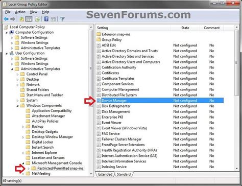Device Manager Mmc Snap In Enable Or Disable Tutorials