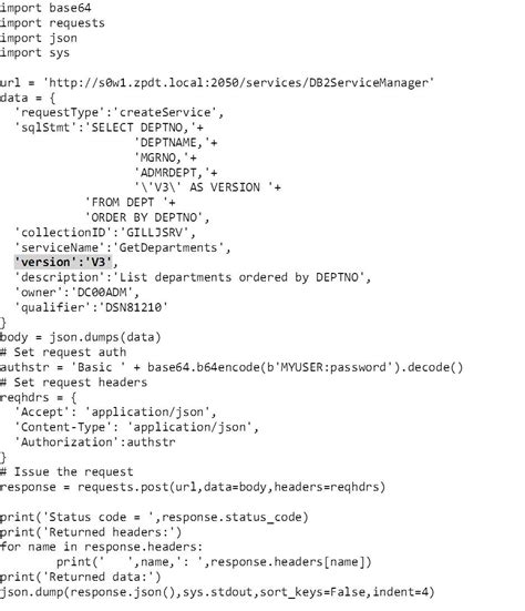 Db2 Native Rest Api Versioning And Control Triton Consulting