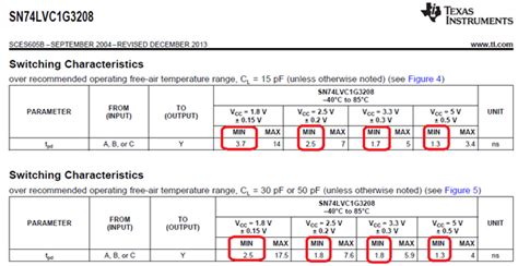 SN LVC G Time Propagation Delay Logic Forum Logic TI E E Support Forums