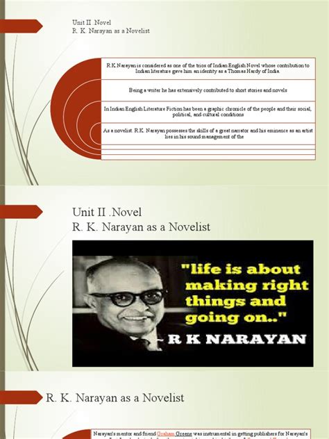 R K Narayan As A Novelist Pdf English Language Literature Novels