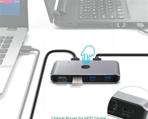 Rocketek Kvm Switch Usb Input And Usb Output Rocketeck