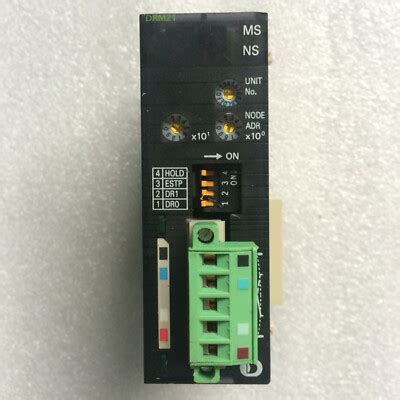 Used Omron CJ W DRM Device Net Unit Tested Good Condition EBay