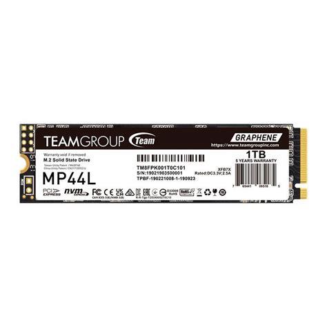 Ssd Team Group Mp L Tb M Pcie Nvme Leitura Mb S Gravacao Mb S