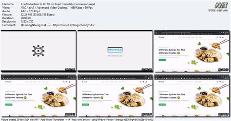 Html To React Template Convert Full Complete Guided Project Softarchive