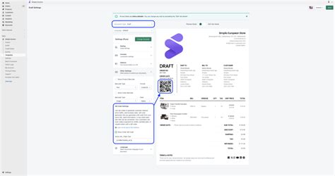 How Can I Display QR Codes On My Invoices Simplio Support