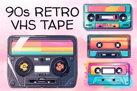 90s Retro Vhs Tape Graphic By Unlimited Art · Creative Fabrica