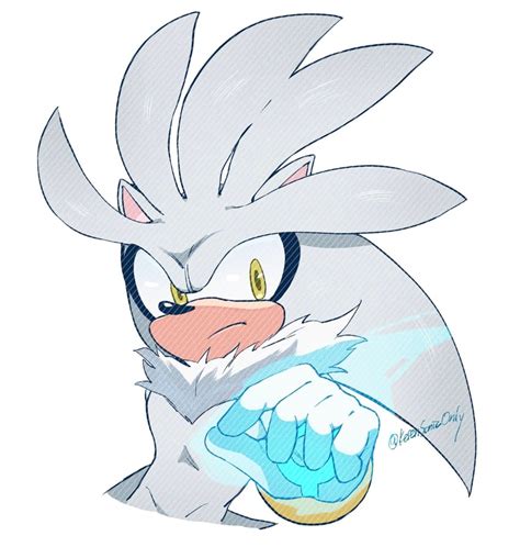 Silver The Hedgehog Sonic Drawn By Kerensoniconly Danbooru