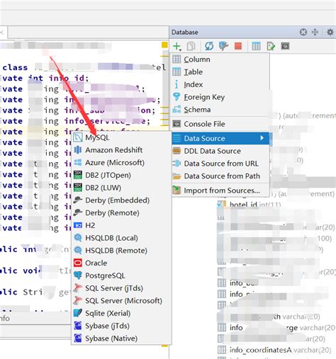 Idea根据数据库中的表创建实体类ai Idea 根据表创建 Csdn博客