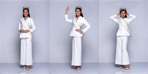 전체 길이 스냅 그림 아시아 비즈니스 여성 트랜스 젠더 는 화이트 수트 바지 검은 머리와 미스 뷰티 퀸 콘테스트 에 크라운