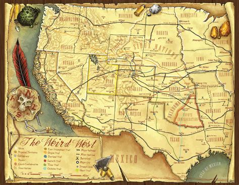 Deadlands Train Map Templateklo