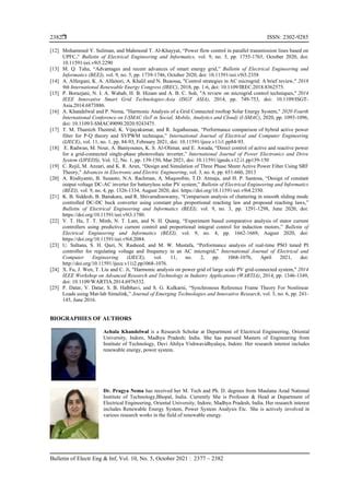 Application Of PI Controller Based Active Filter For Harmonic Mitigation Of Grid Connected PV