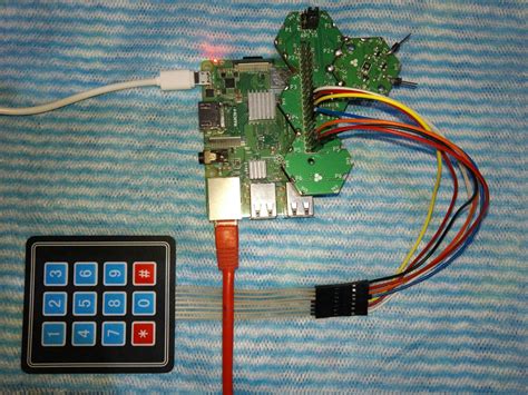 Controlling Hexabitz Rgb Led Module Using 4x3 Keypad Via Rpi