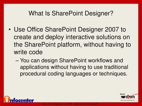 ppt creating business workflow using sharepoint designer 2007