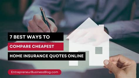 How Do You Compare Home Insurance Quotes Online To Find The Cheapest