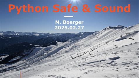 Confoo 2025 Python Safe And Sound Helly25