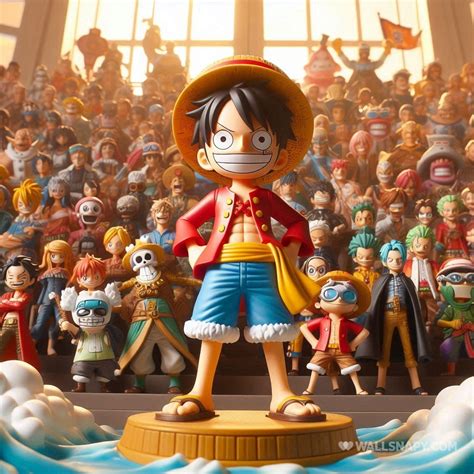 Luffy Mobile Wallpaper Thousand Sunny Crew