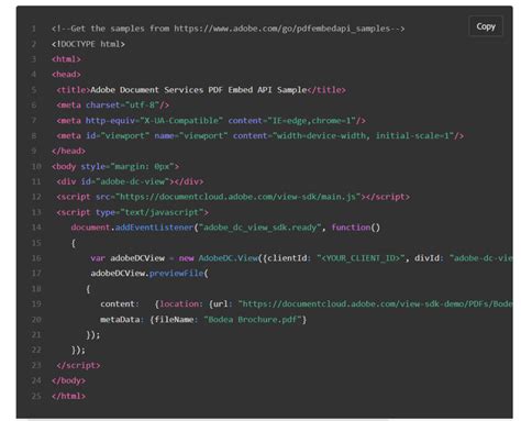 Adobe Embed Api Pdf Viewer Shaz Technologies Llc