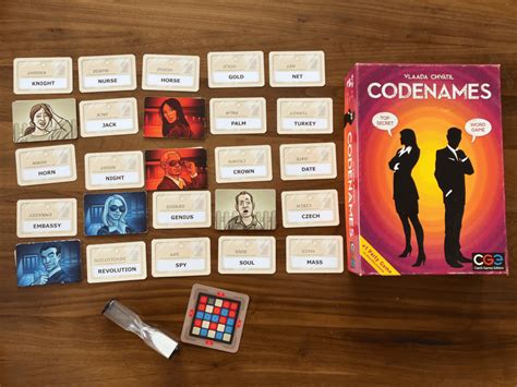 Codenames Board Game Review The Board Game Collection