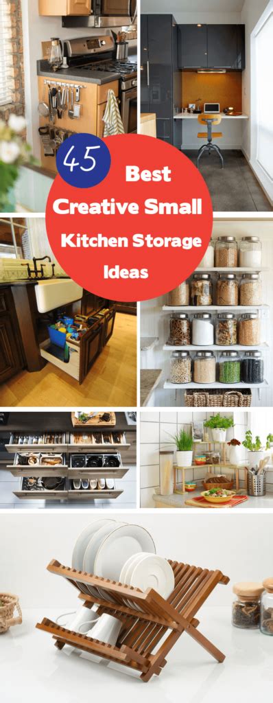 45 Creative Small Kitchen Storage Ideas To Maximize Your Space
