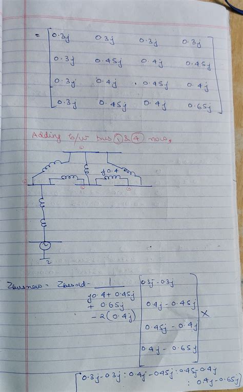 Solved Z Bus Matrix Apply Z Bus Building Algorithm In Fig 105 Course Hero