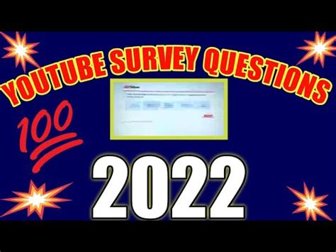 Youtube Survey Questions Youtube Survey Kaise Kare Youtube Survey 2022 YouTube