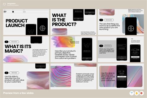 Product Launch Template Presentation Templates ~ Creative Market