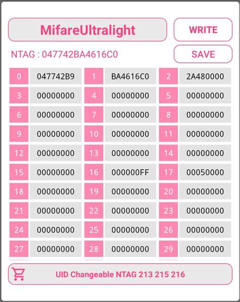 Mifare Ultralight MTools Tec