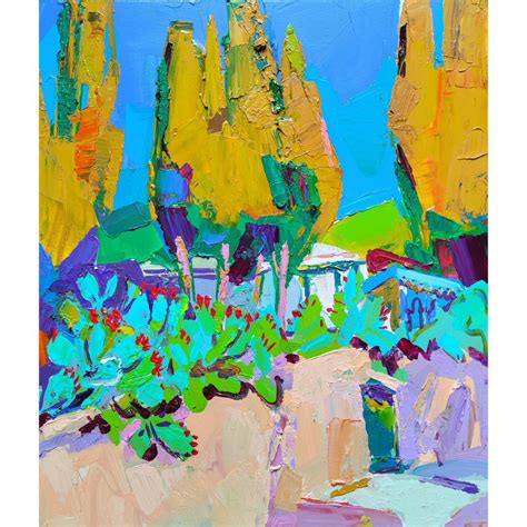 Купить картину Кактусы в Москве от художника Лишаева Олеся