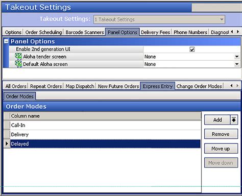 Aloha Takeout Configuring Deposits NCR Docs