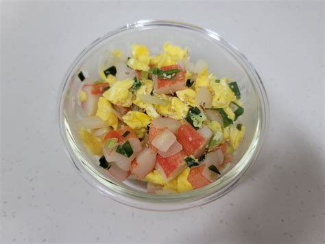 아기 반찬 맛살계란볶음 레시피
