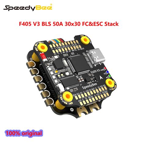 SpeedyBee F405 V3 BLS 50A 30x30 FC ESC Stack STM32F405 BMI270 Flight Controller 4 In 1