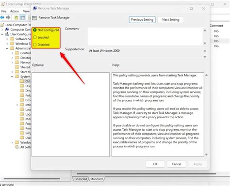 How To Enable Or Disable Task Manager In Windows 11 Geek Rewind
