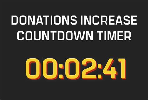 Timer Widgets For Obs