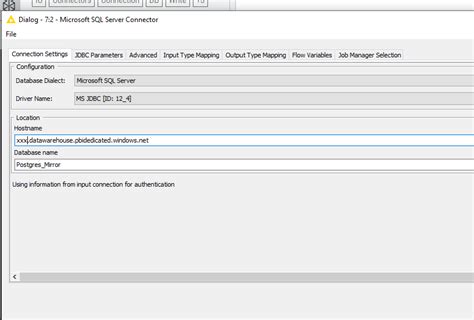 Help With Service Principal Authentication Azure SQL KNIME Analytics