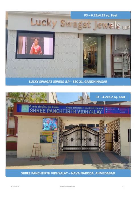 4 Mm Led Dot Matrix Display At ₹ 6000 Sq Ft In Gandhinagar Id 2854314635912