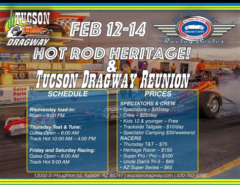 Tucson Dragway Attention In The Pits Tucson Dragway Facebook